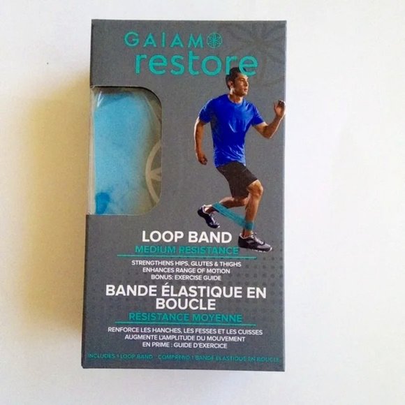 GAIAM | Grooming | New Gaiam Restore Loop Band Medium Resistance With ...